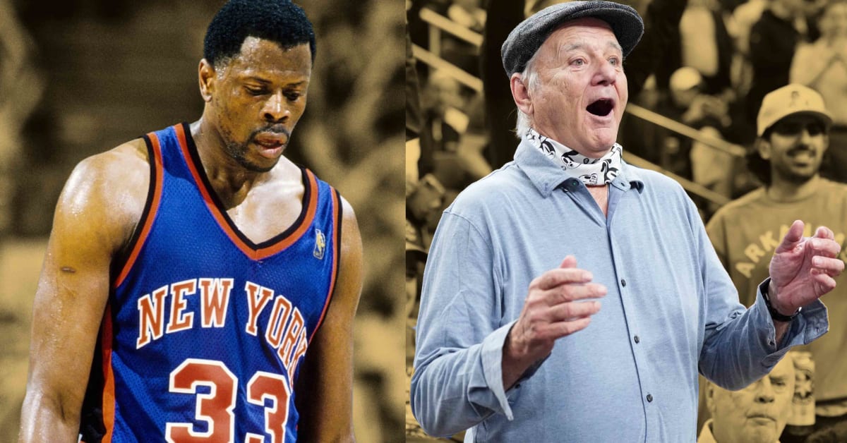 Patrick Ewing once nearly injured the actor Bill Murray and his kids ...