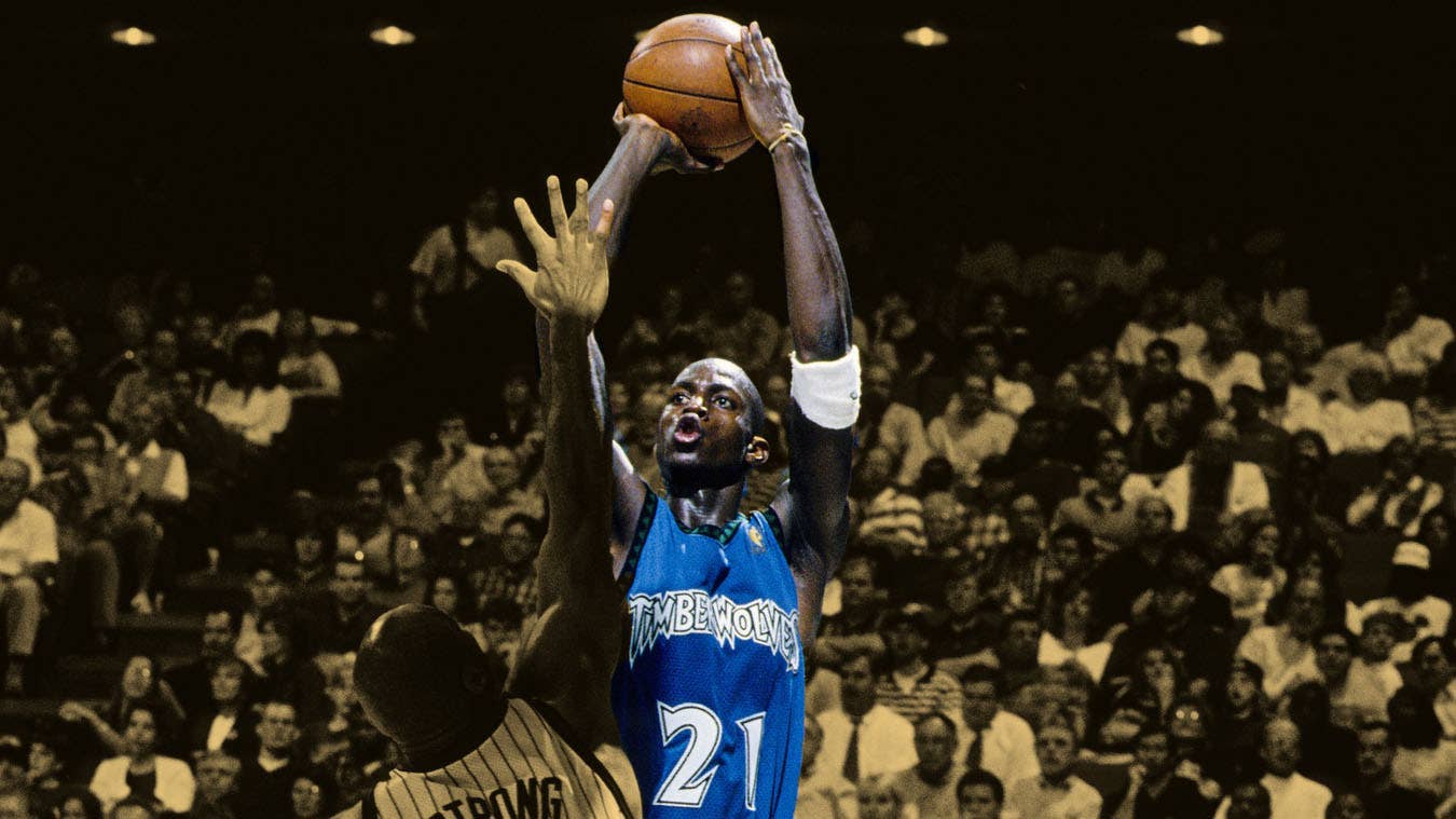 Garnett reveals which veteran helped him the most during the early ...
