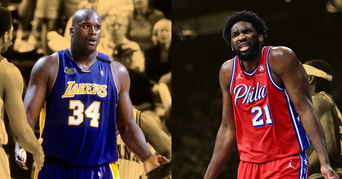 O'Neal criticizes Embiid's approach to the game and wants him to reach ...