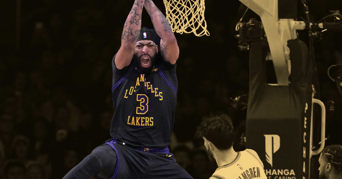 Anthony Davis on why he just yelled after dunk on Chet Holmgren ...