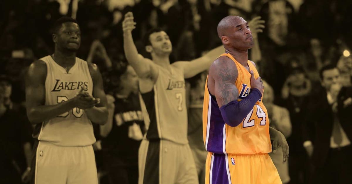 Kobe was in awe of GSW's 73-9 record after his final game - Basketball ...