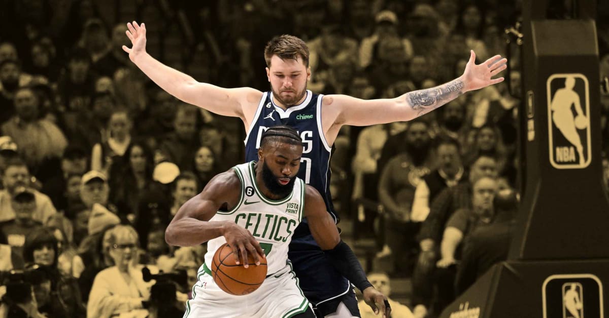 Luka Doncic reacts to Jaylen Brown breaking his ankles - Basketball Network - Your daily dose of ...