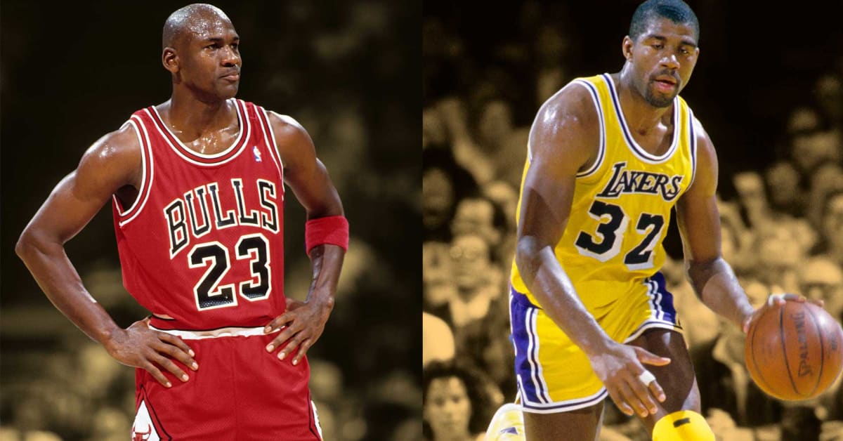 Michael Jordan declares Magic Johnson as the player who elevated the ...