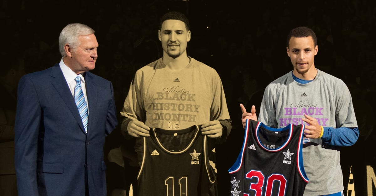 Jerry West realized Steph made more 3's than his LA shot them ...