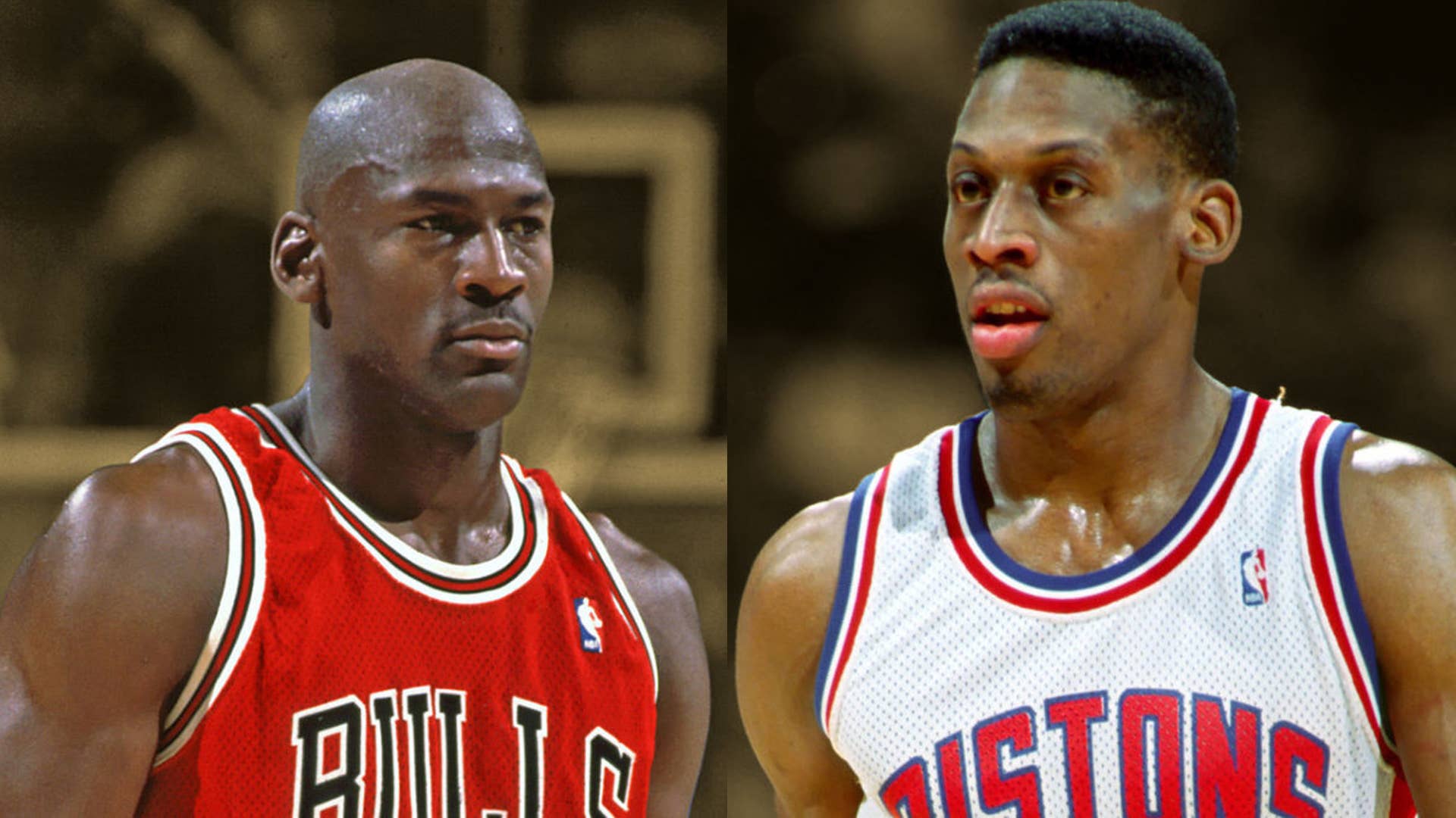 MJ claims Dennis Rodman and the 'Bad Boys' never fazed him - Basketball ...