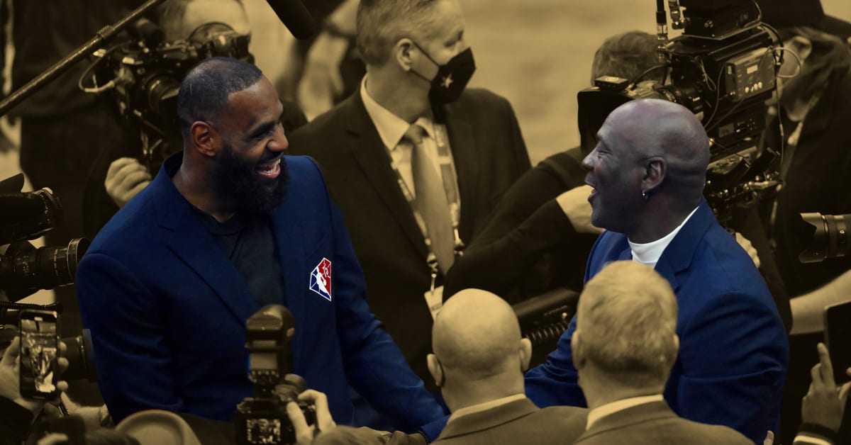 LeBron James describes his first meeting with Michael Jordan: "It was ...