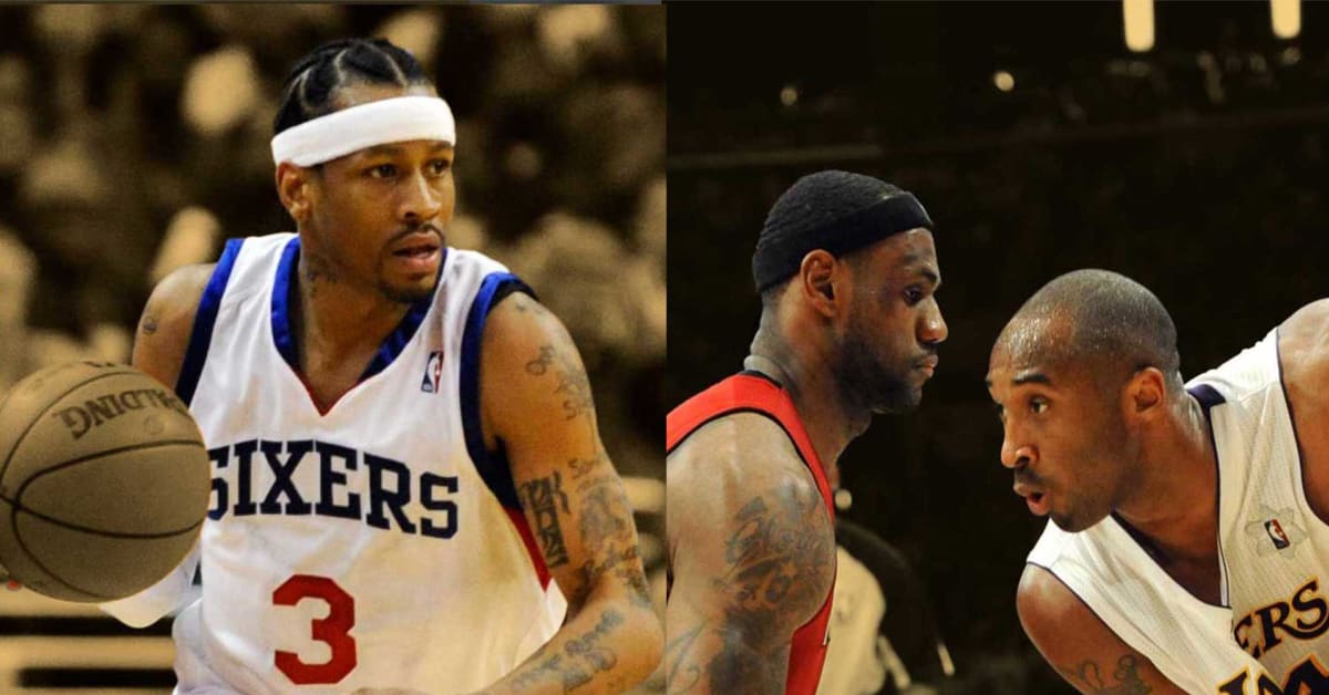 Iverson admits he can't get himself to put LeBron above Kobe - Basketball Network - Your daily ...
