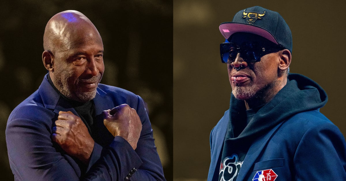 Rodman said it was not difficult to guard Worthy before James owned him ...