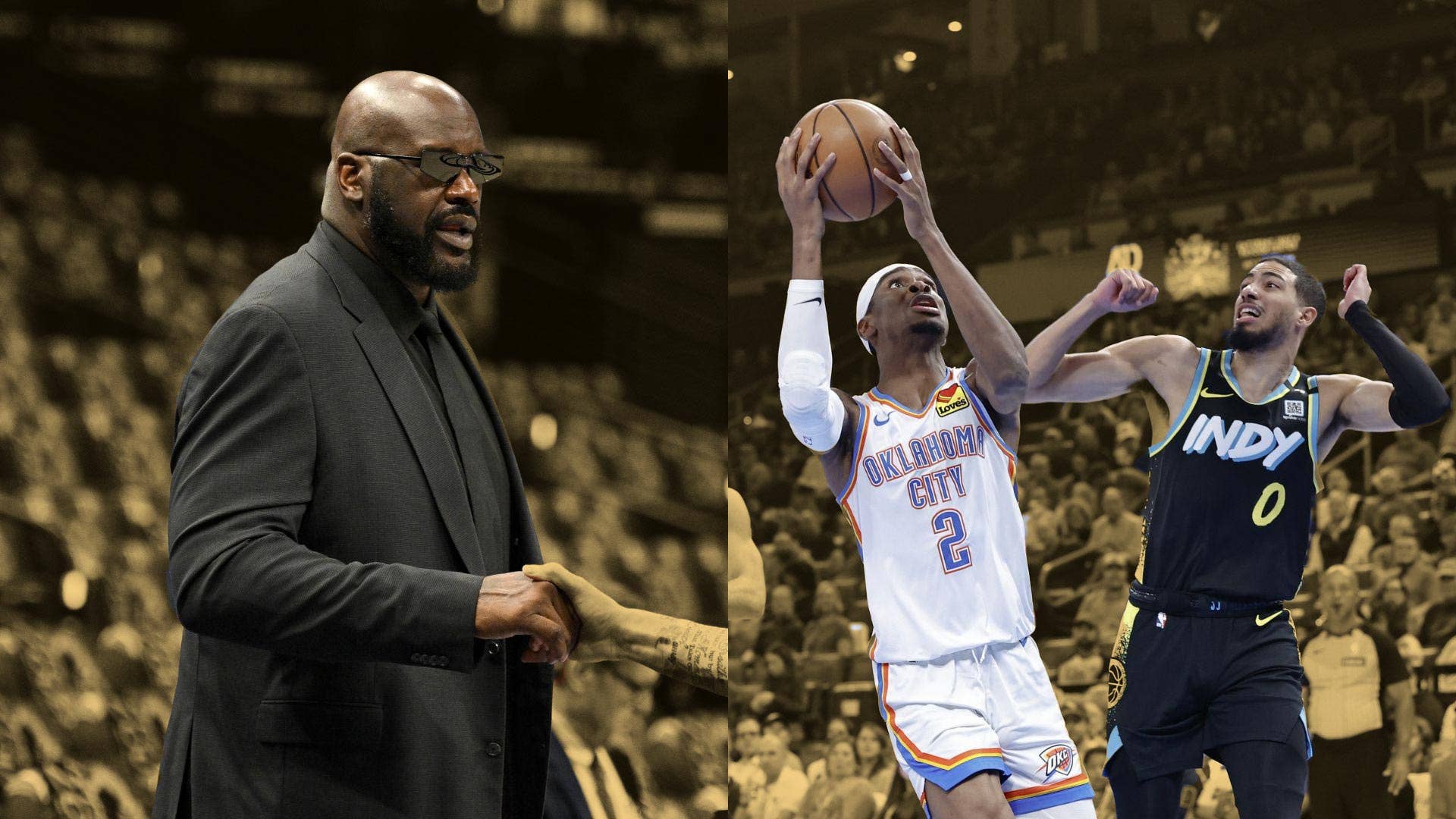 Shaquille O'Neal believes that the Thunder have a slight advantage over ...