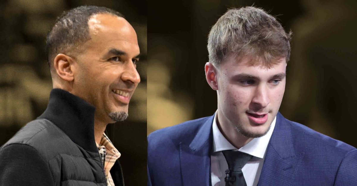 Nico Harrison thinks selecting Cooper Flagg would help restore the trust from the fans: "It ...