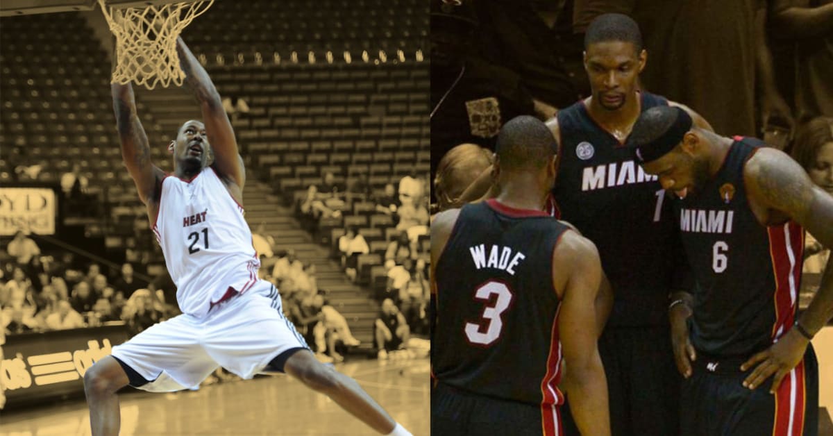 Mickell Gladness on how surreal it felt playing for 'Big 3' Heat ...