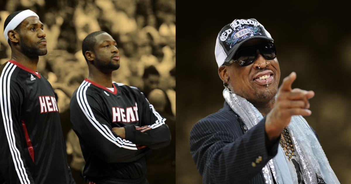 Dennis Rodman on why Wade and LeBron shouldn't be compared to Jordan ...