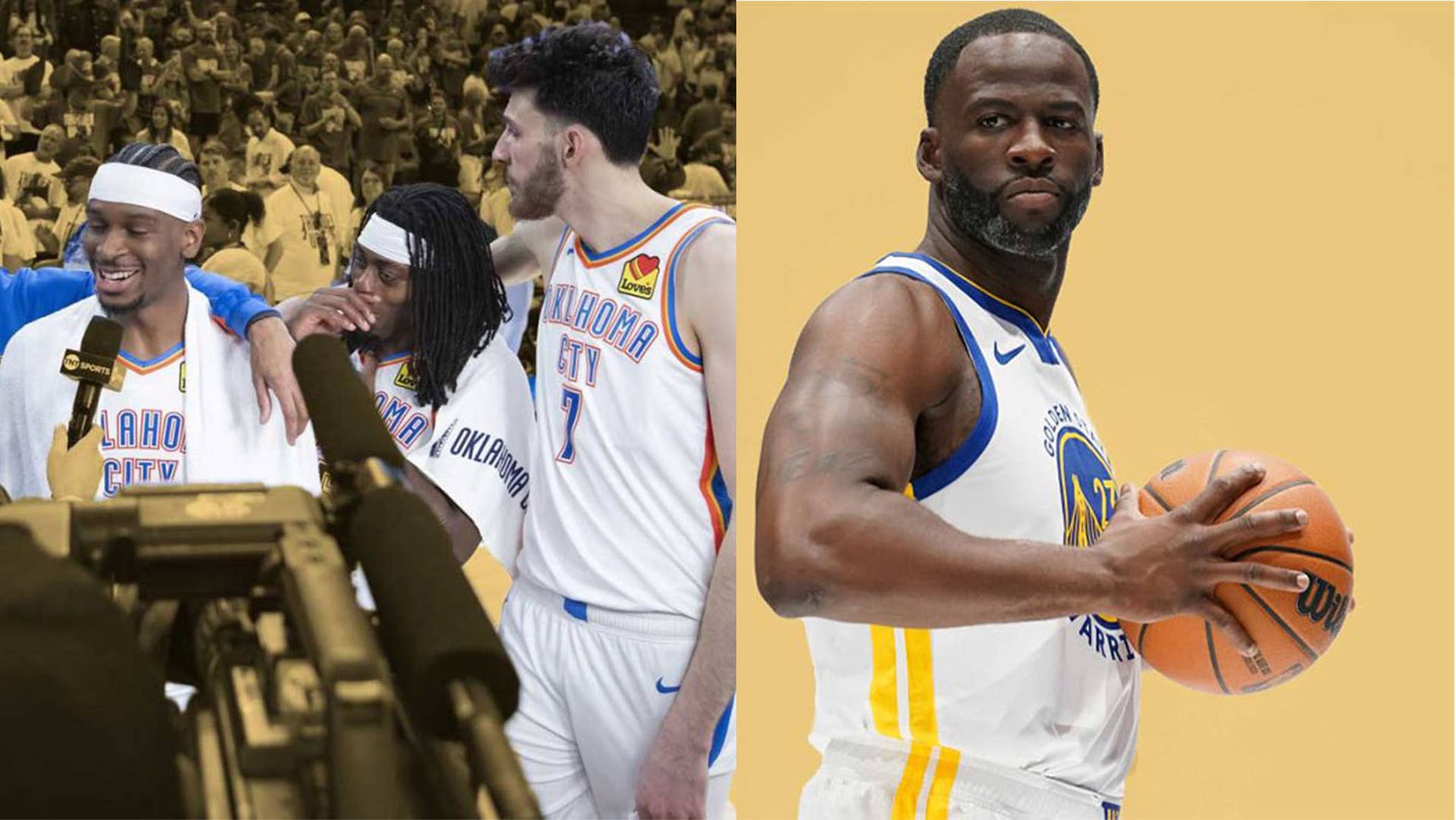 Draymond Green explains why the OKC Thunder's walk-off interviews are a ...