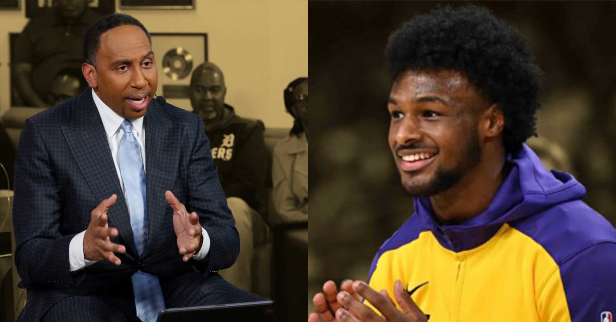 Stephen A. Smith criticitzes Bronny James' G-League privilege - Basketball Network - Your daily ...