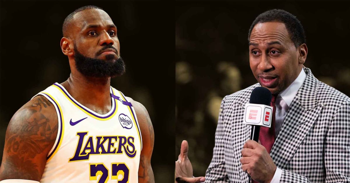 LeBron James on Stephen A. Smith's reaction to their confrontation: "He's like on a Taylor Swift ...