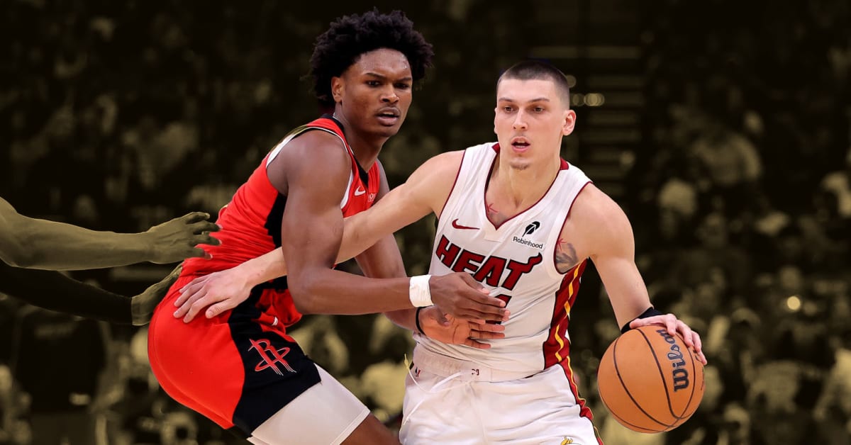 Tyler Herro after getting into altercation with Amen Thompson ...