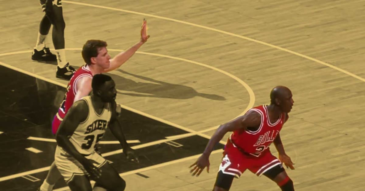 Will Perdue says MJ's tears after the '91 Finals stunned the Bulls ...