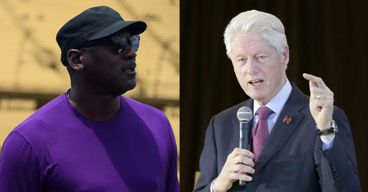 Bill Clinton's message to a nervous Jordan during Bulls' White House ...
