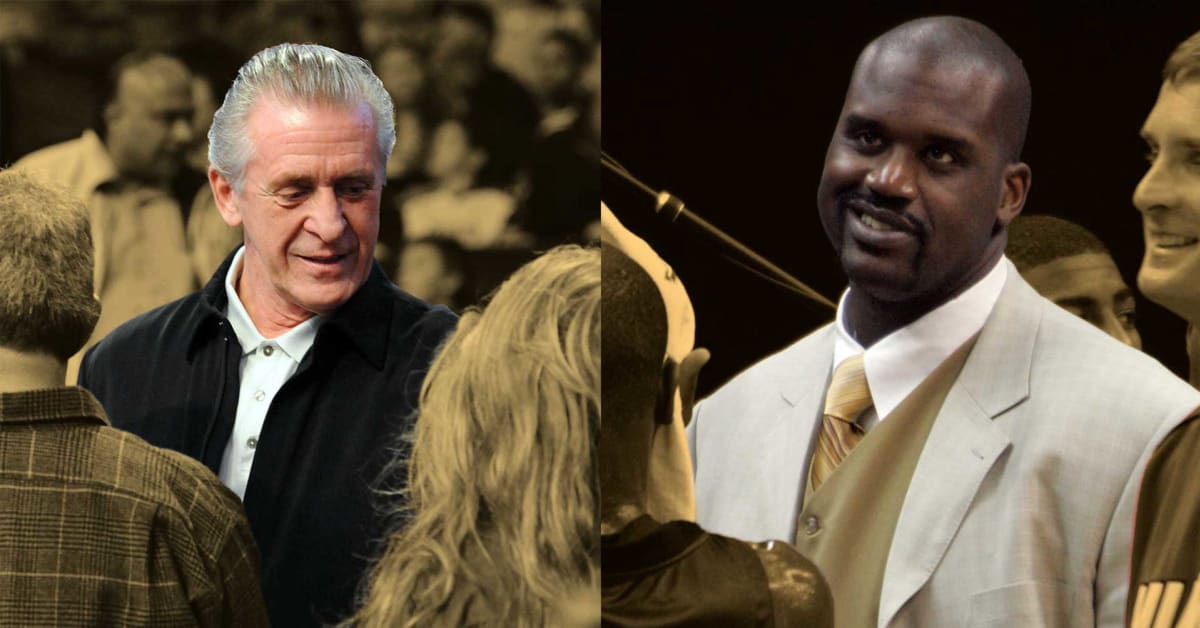 Pat Riley reveals he weighed Shaq after he got to Miami - Basketball ...