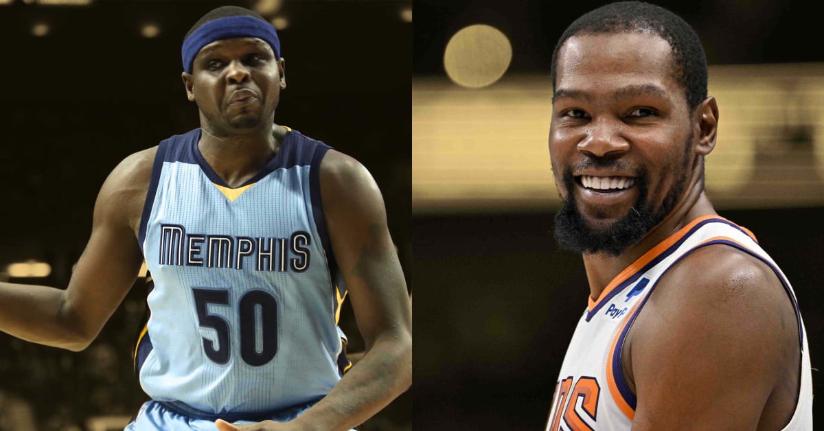 Kevin Durant praises Zach Randolph style of play - Basketball Network ...