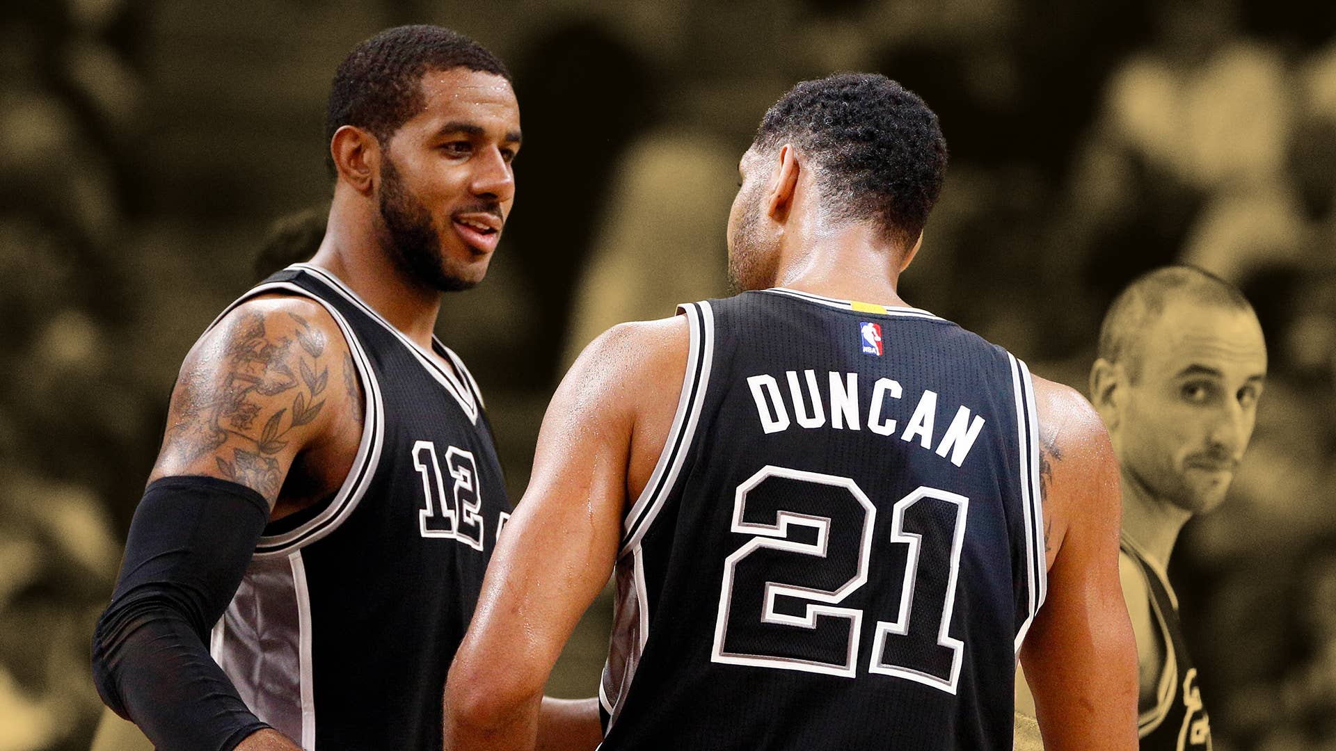Aldridge believed Tim Duncan could still play, even as a coach ...