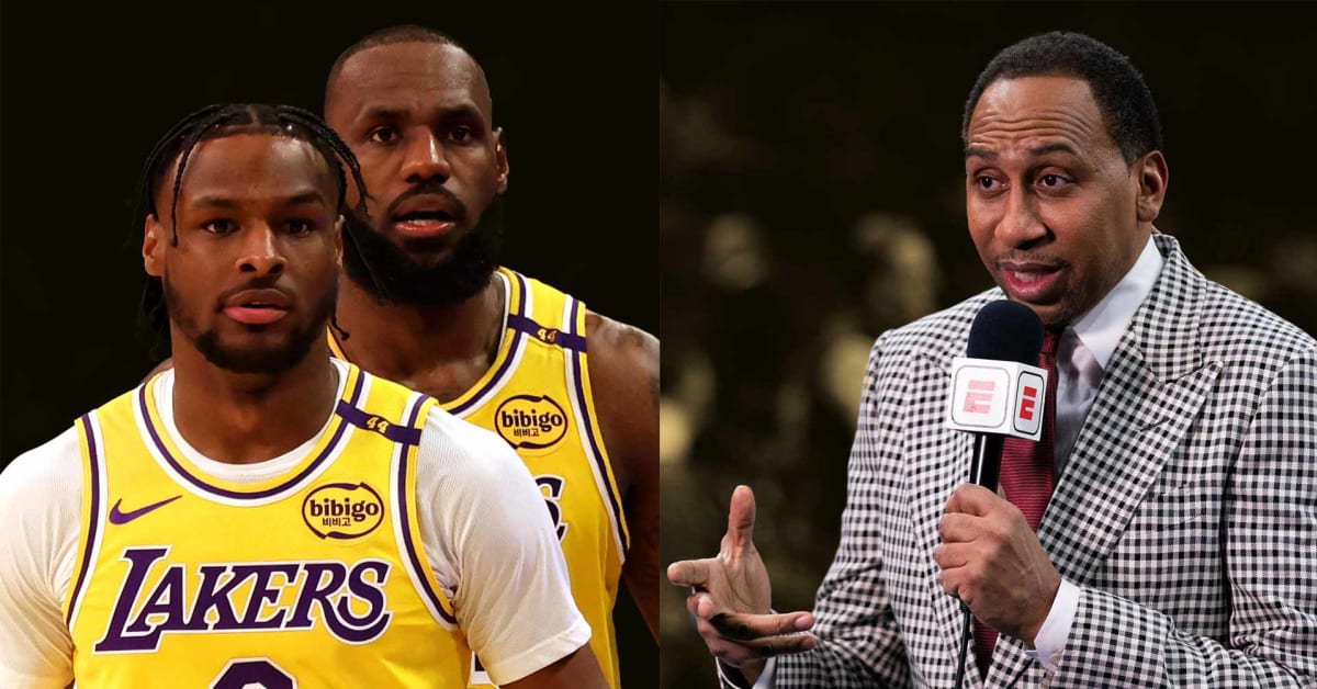 Stephen A. Smith doubles down on LeBron-Bronny criticism - Basketball ...