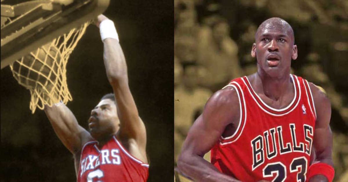 MJ said Julius Erving convinced him to dunk from the free-throw line ...