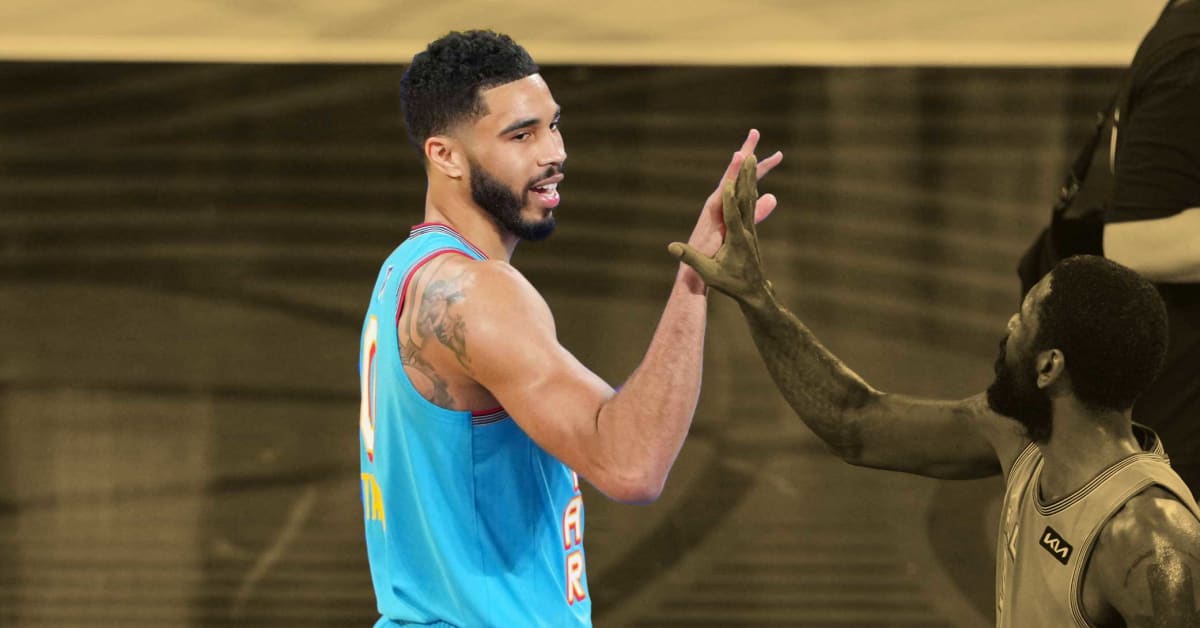 Jayson Tatum's trainer cries foul over 2025 All-Star MVP - Basketball ...