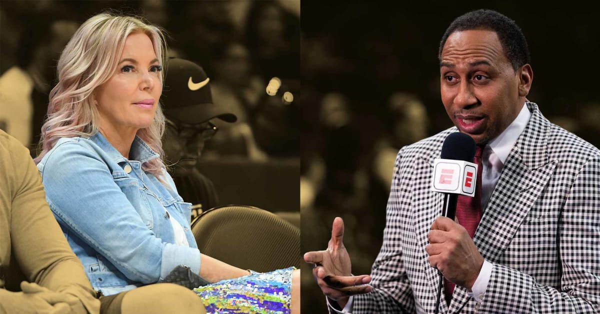 Stephen A. Smith says Jeanie Buss is lying about AD trade - Basketball ...