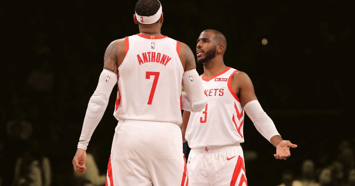 Melo opens up on how the Rockets' exit affected him - Basketball ...
