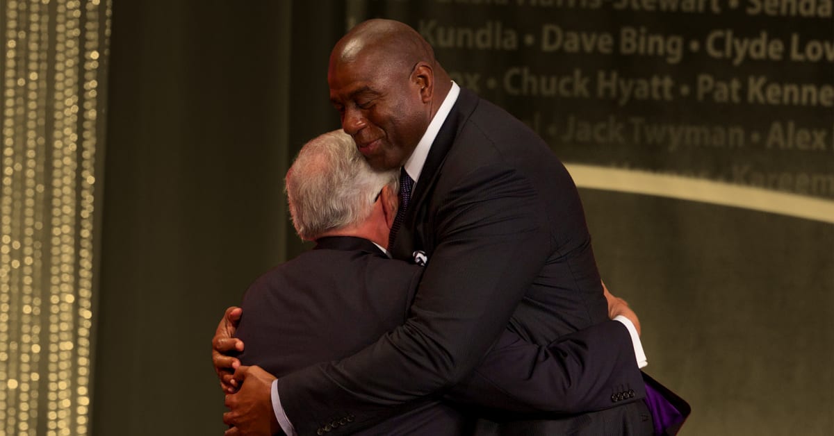 David Stern thanked Magic for changing things beyond basketball ...