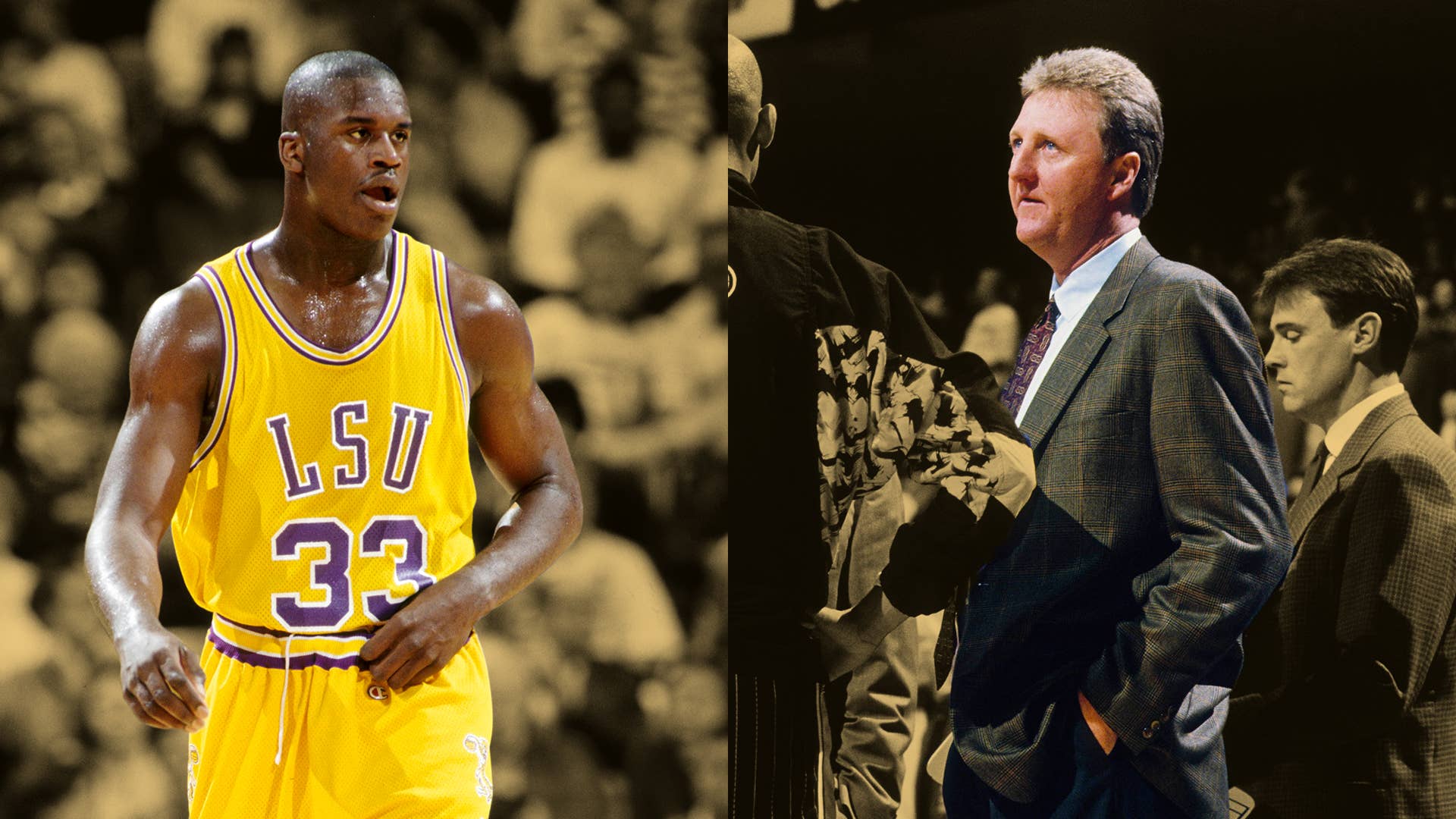 Shaq got confident after Bird predicted he would be a GOAT center ...