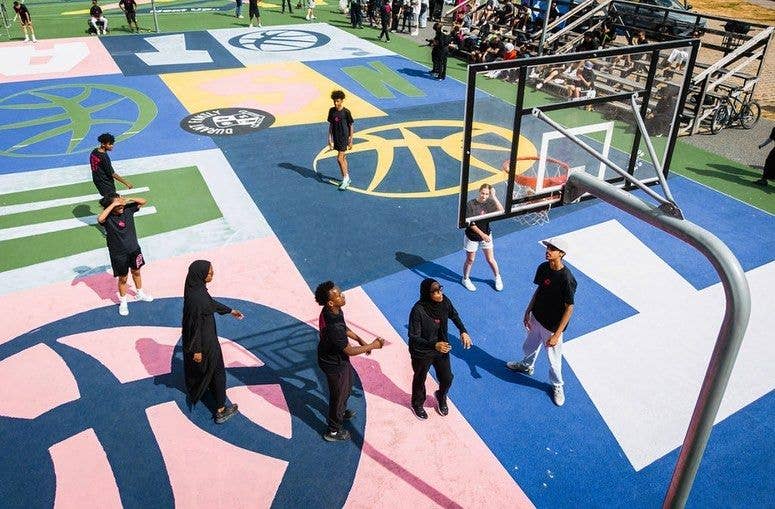 Kevin Durant has been building basketball courts all around the world ...