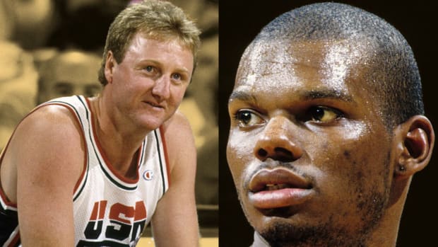 Kyle Korver's reaction to LeBron tying his career 3pt tally ...