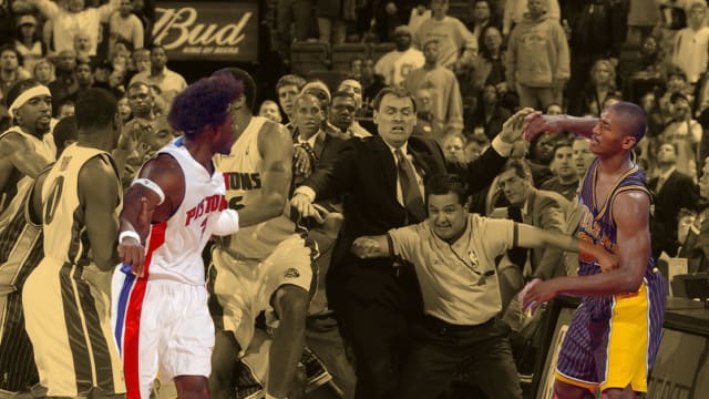 Tim Donaghy recalls watching Jermaine O'Neal fight a fan during Malice ...