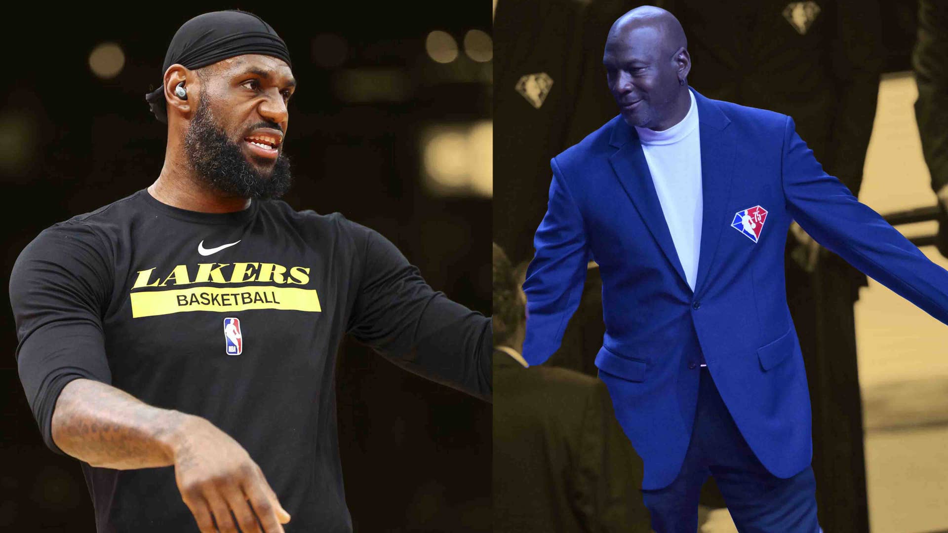 LeBron James describes his first meeting with Michael Jordan: "It was ...