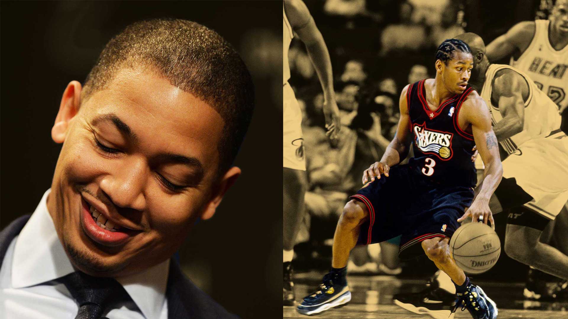 Brian Shaw gets real on the difficulty of guarding Allen Iverson during ...
