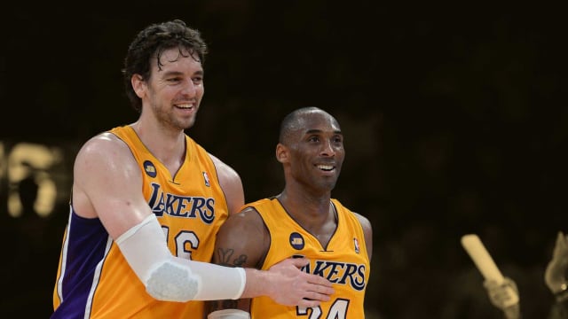 Gasol reveals Kobe's ultimate goal once he got traded to Lakers ...