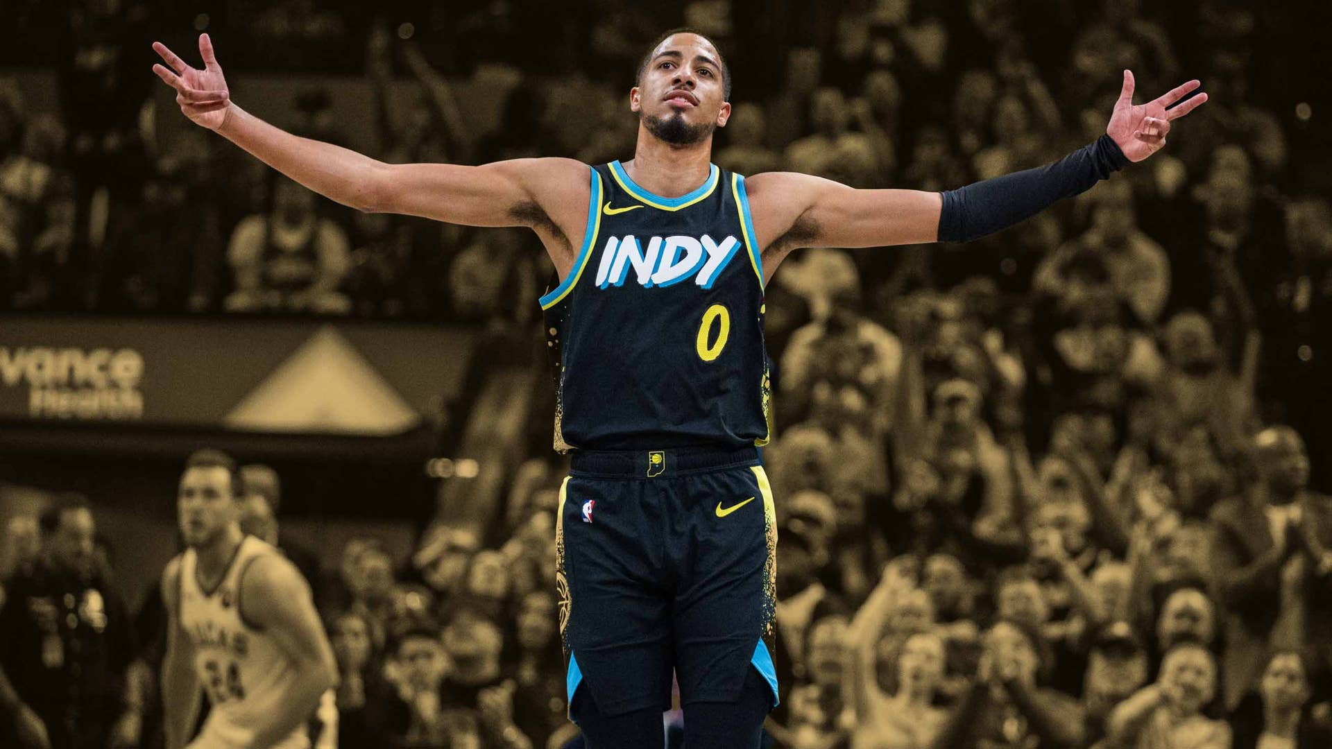 Tyrese Haliburton is the first player ever to score 25+ points with 15 ...