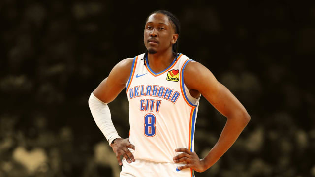 Jalen Williams recalls awkward Thunder Finals celebration - Basketball ...