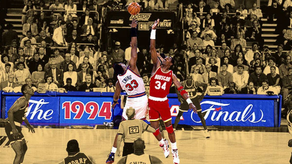CLASH OF THE TITANS Hakeem vs Ewing in 94 Finals Basketball Network Your daily dose of basketball