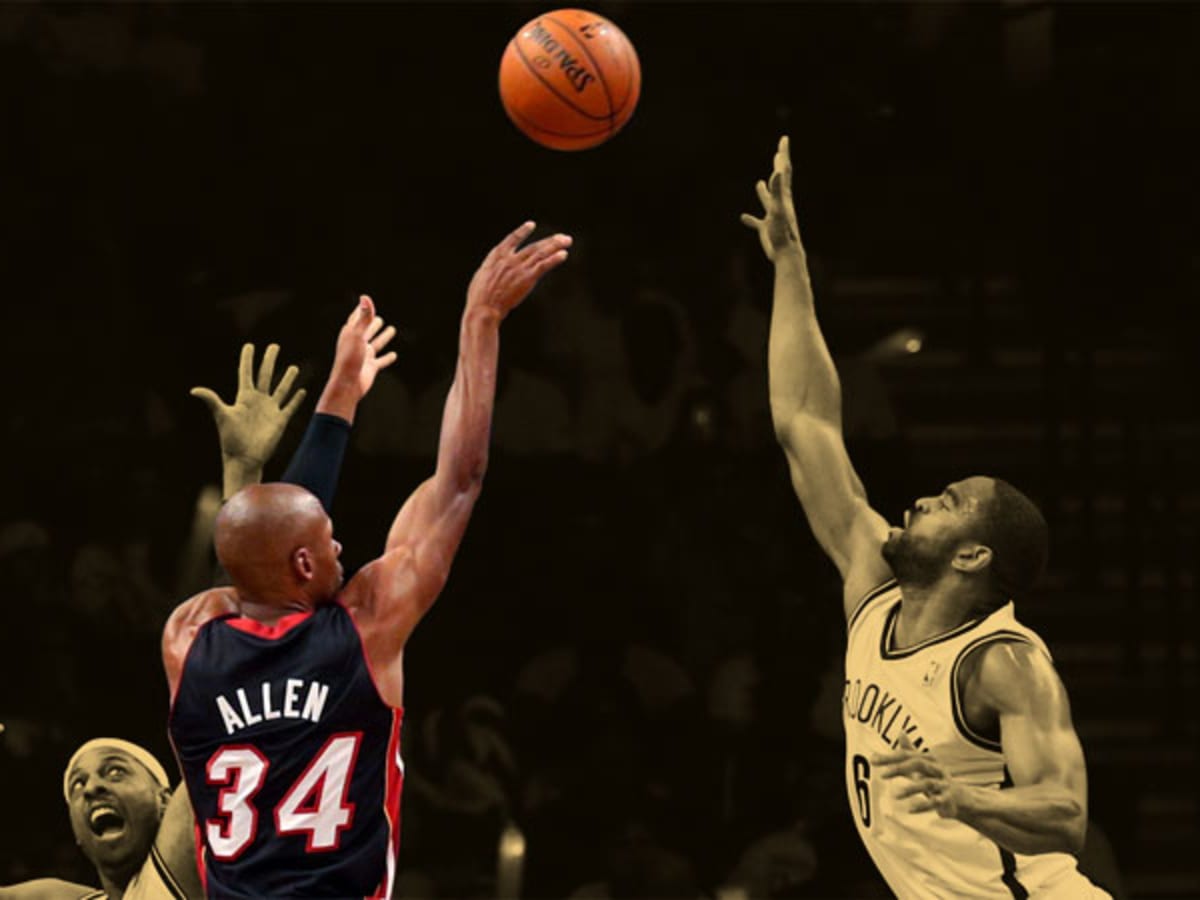Ray allen 3 point percentage store