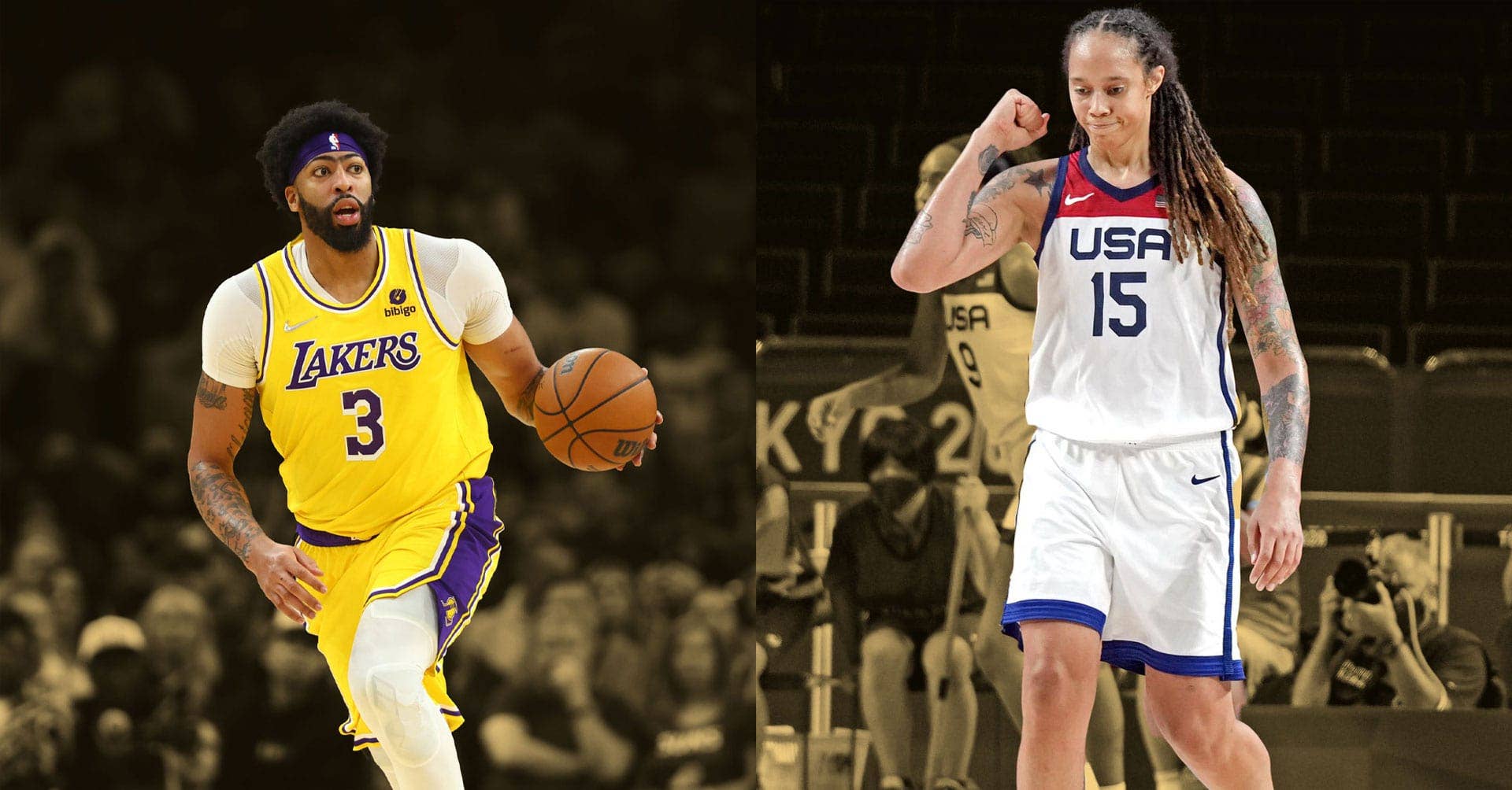 Brittney Griner Fidanzato Anthony Davis Anthony Davis And His Wife