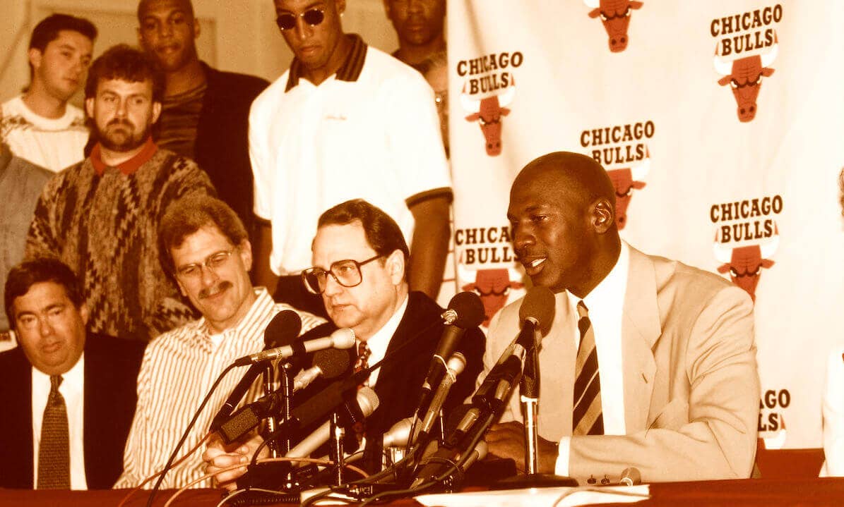 On October 6th in 1993, Michael Jordan shocked the entire NBA in his ...
