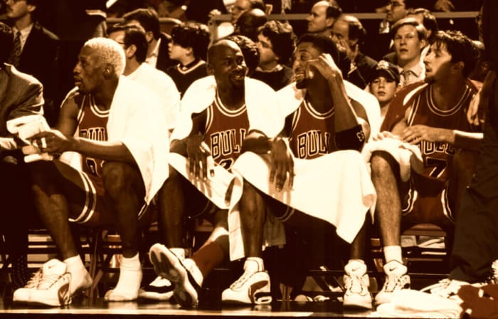 In the mid-'90s there was one Chicago Bulls player getting paid more ...