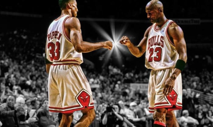 Scottie Pippen explains what it was like matching up against Michael ...