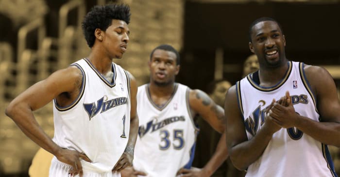 When Gilbert Arenas and Nick Young tied Trevor Booker up and beat him ...