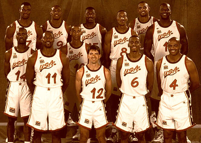 JOHN STOCKTON LED THE 1996 DREAM TEAM in blocked shots in the least ...