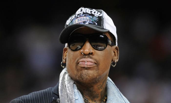 DENNIS RODMAN'S INCREDIBLE LAS VEGAS story when he partied all night ...