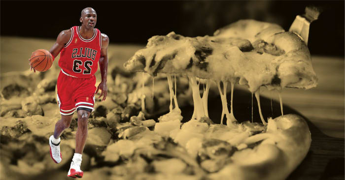 MJ SPAT ON THE PIZZA to ensure no one else would eat it - Basketball ...